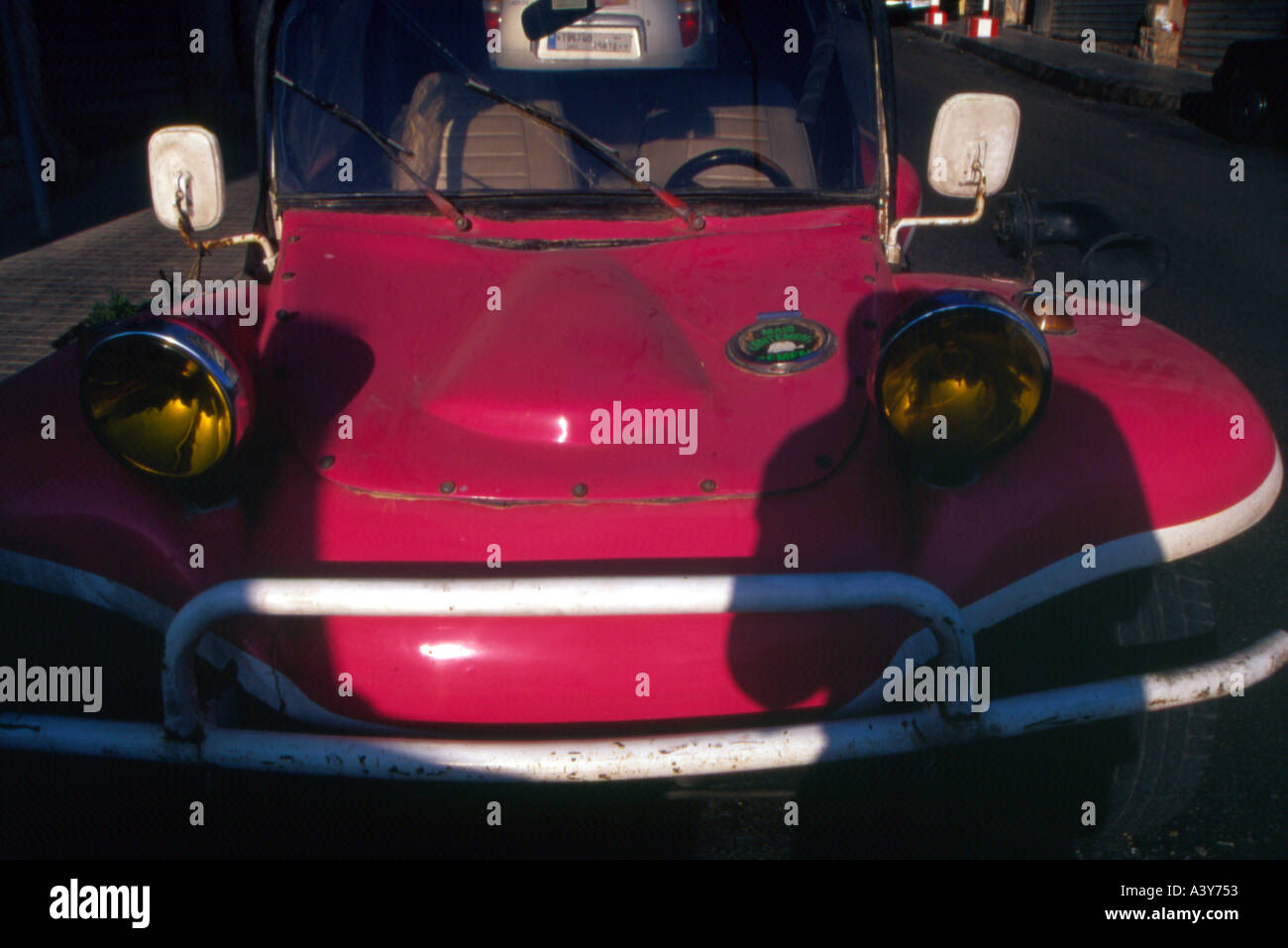 Handmade car the Bagy Stock Photo - Alamy