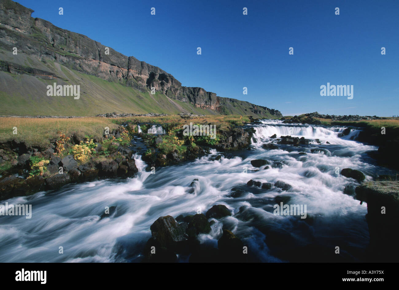 river Fossalar, Iceland Stock Photo - Alamy