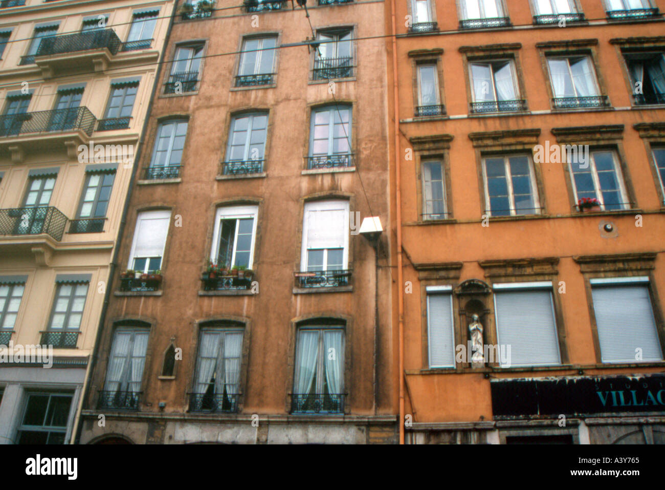 facade model lyon france Stock Photo - Alamy