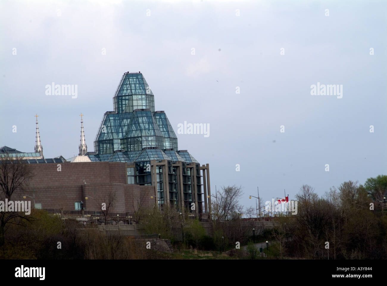 Buildings architecture design modern cylinders glass sides roof ...