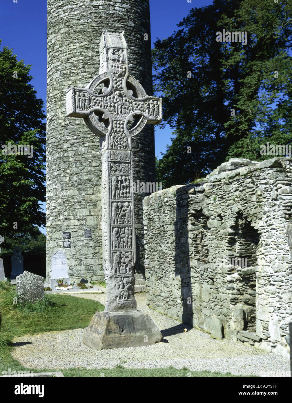 travel / geography, Ireland, Monasterboice, monuments, high cross ...