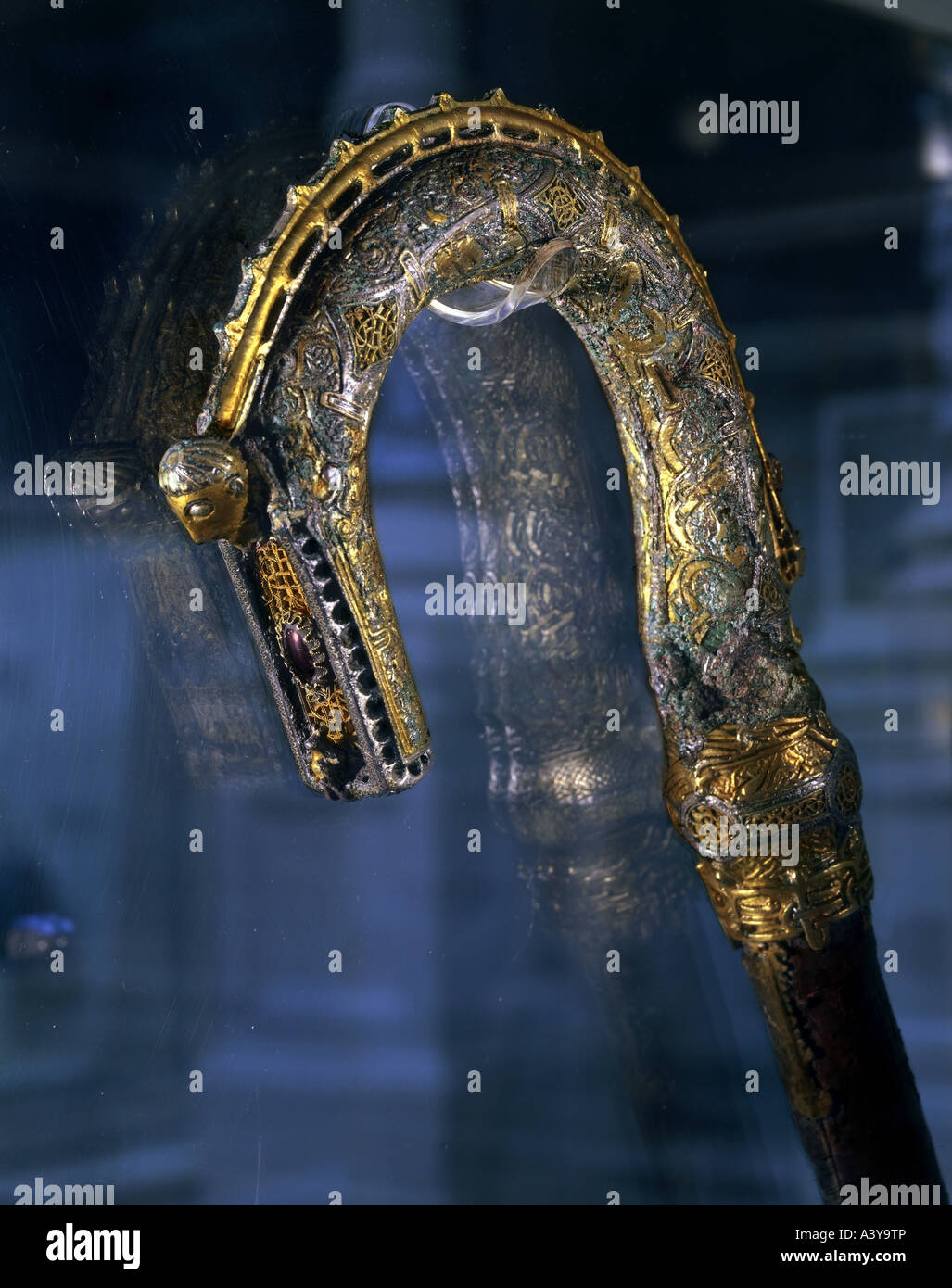 religion, christianity, liturgical objects, crosier of bishop staff ...