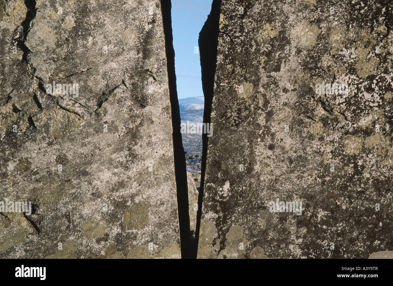 ice-aged rocks, Sweden, Lappland, Stora Sjoefallet Nationalpark Stock ...