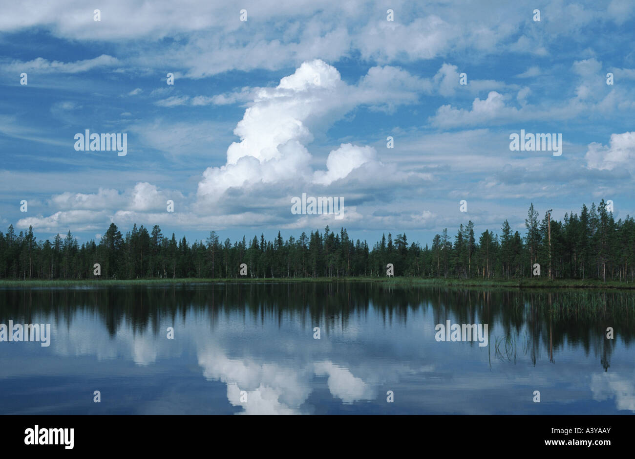 Cloud cover over lapland hi-res stock photography and images - Alamy