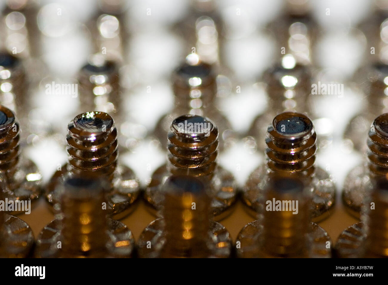Macro Screw Formation Stock Photo - Alamy