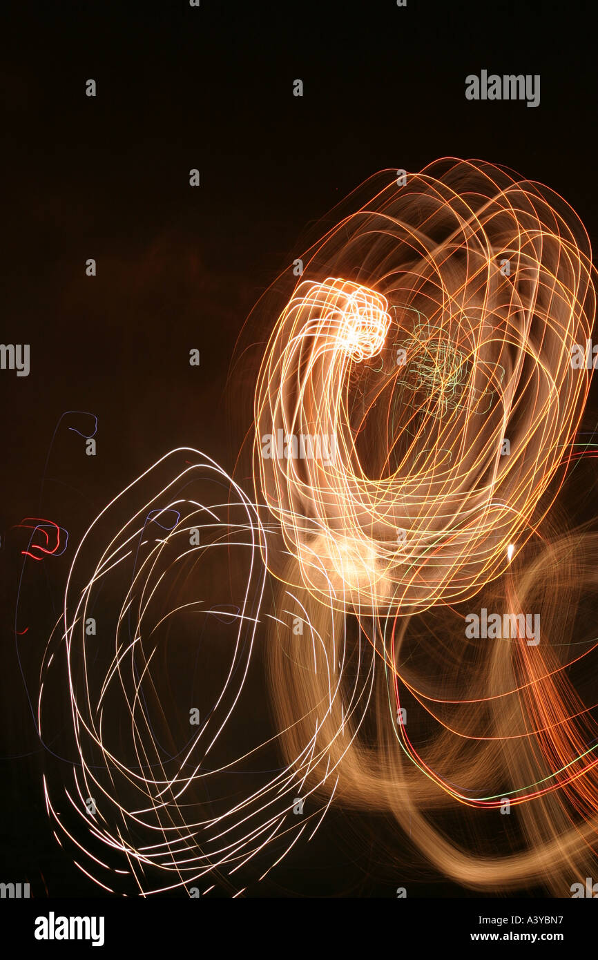 Light Trails for Background Stock Photo - Alamy