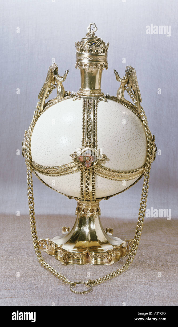 fine arts, vessel, pomp vessel, Germany / France, circa 1410 / 1420 ...