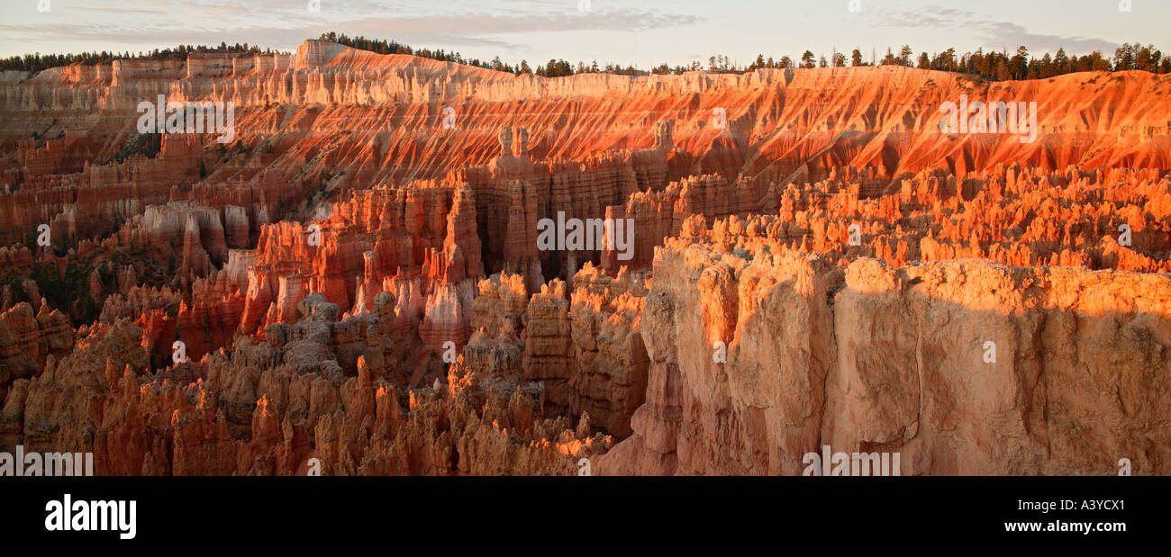 Bryce amphitheater from sunrise point hi-res stock photography and ...