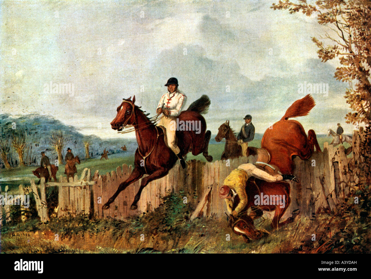 Victorian horse painting hi-res stock photography and images - Alamy