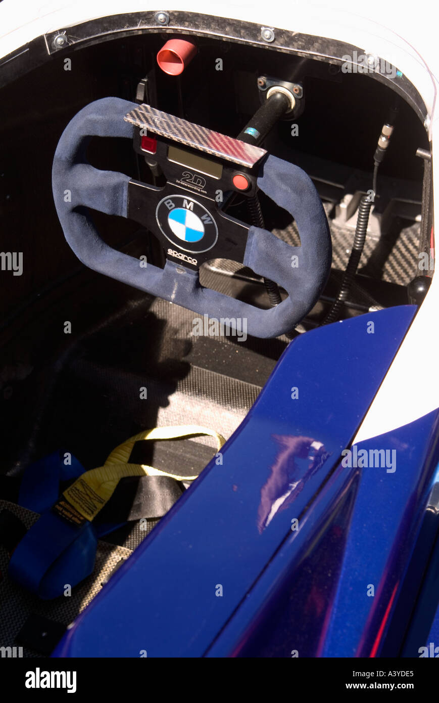 BMW vintage race car formula 1 pit lane cockpit control panel Gilles ...