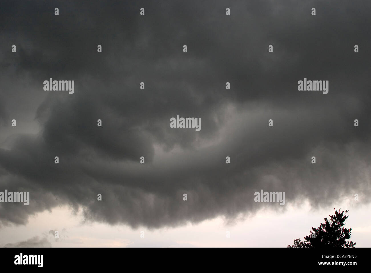 Leading Edge of a Severe Storm Stock Photo - Alamy