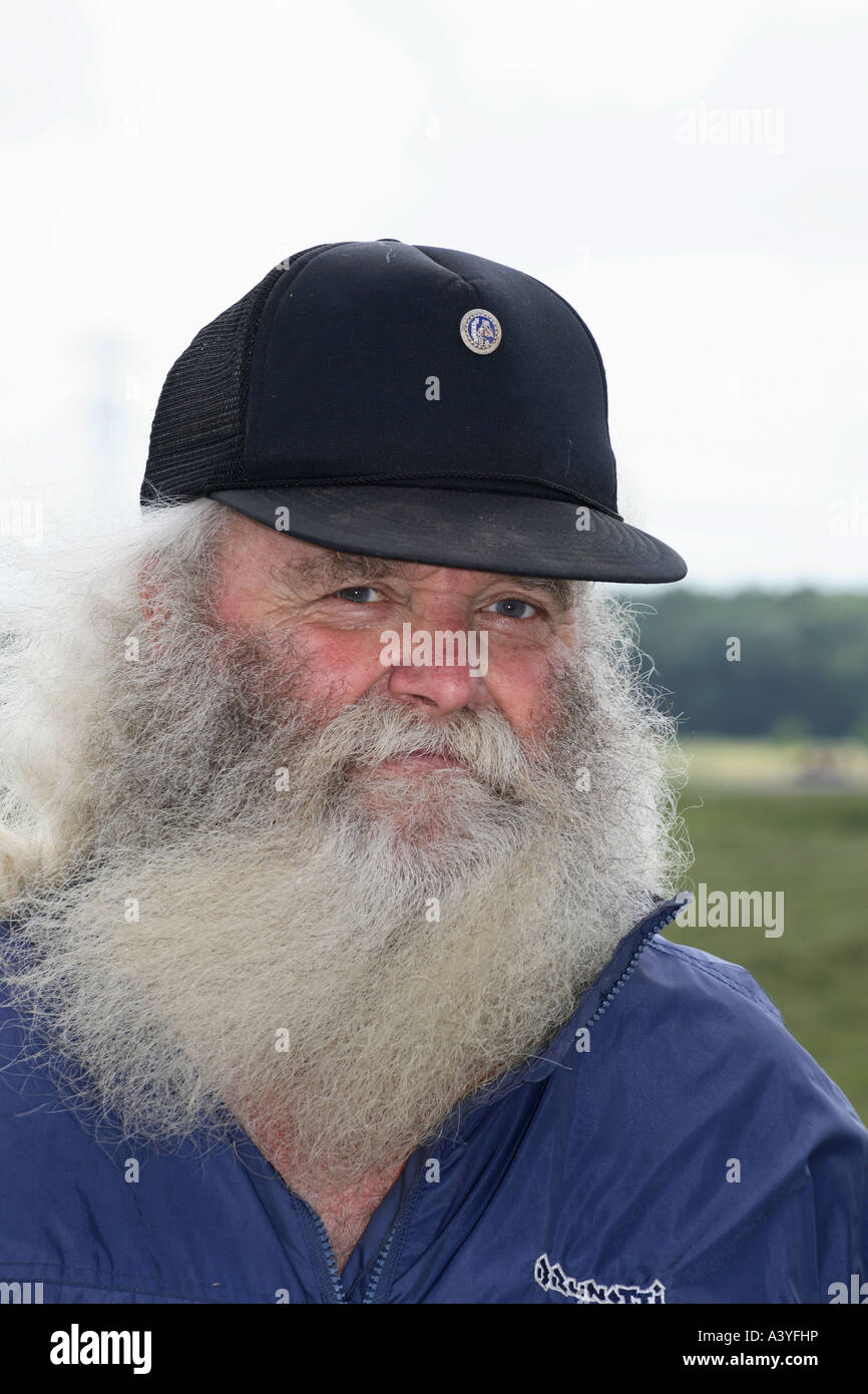 Grey sideburns hi-res stock photography and images - Alamy