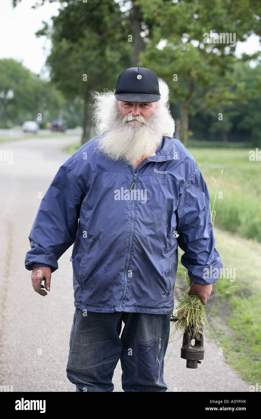 Grey sideburns hi-res stock photography and images - Alamy
