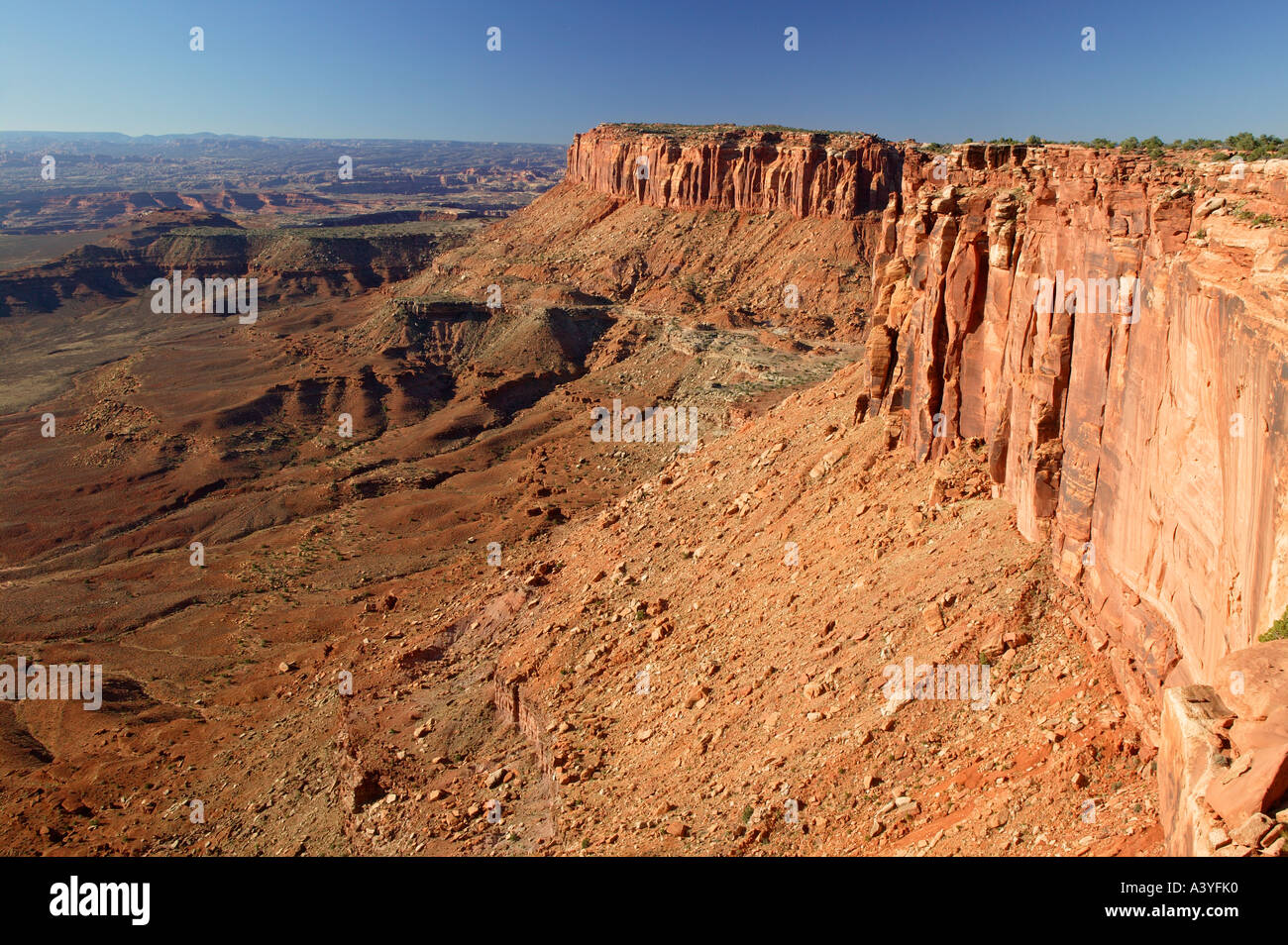 Grand View Point Overlook Island in the Sky Region Canyonland National ...