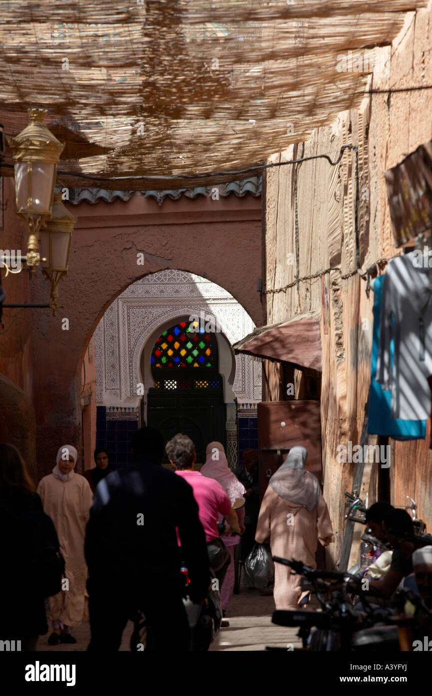 street scene in Marrakech Stock Photo - Alamy