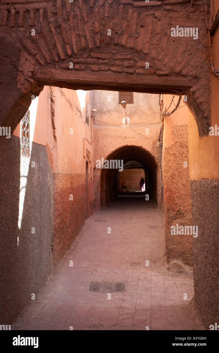 Alleyway in Marrakech Stock Photo - Alamy