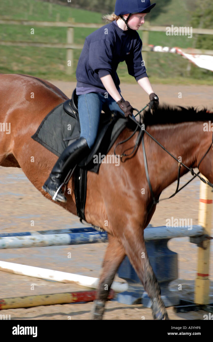 Posh girl riding hi-res stock photography and images - Alamy