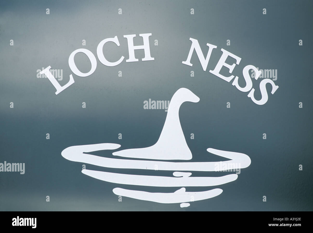 Loch ness sign hi-res stock photography and images - Alamy