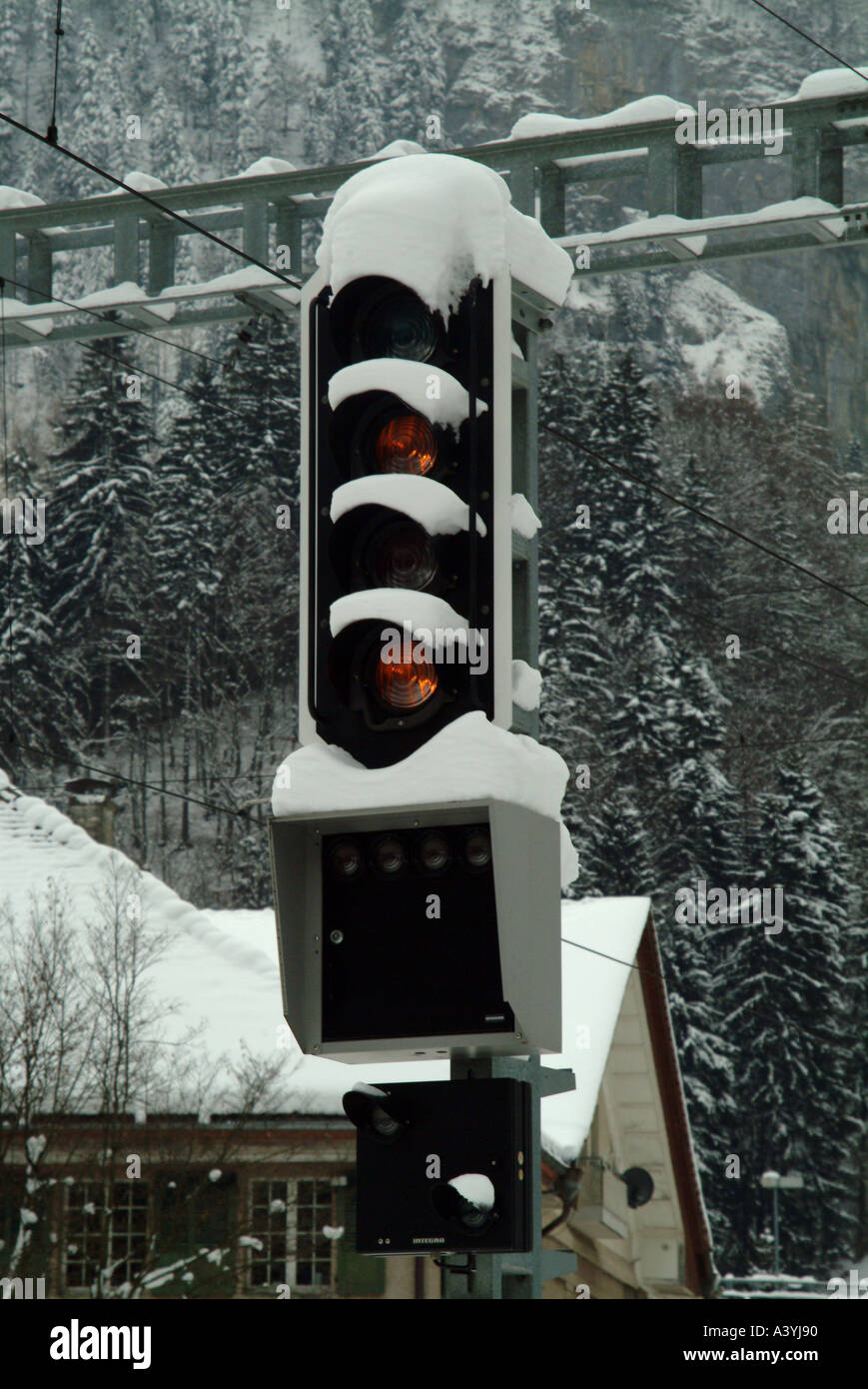 Ski winter switzerland control hi-res stock photography and images - Alamy