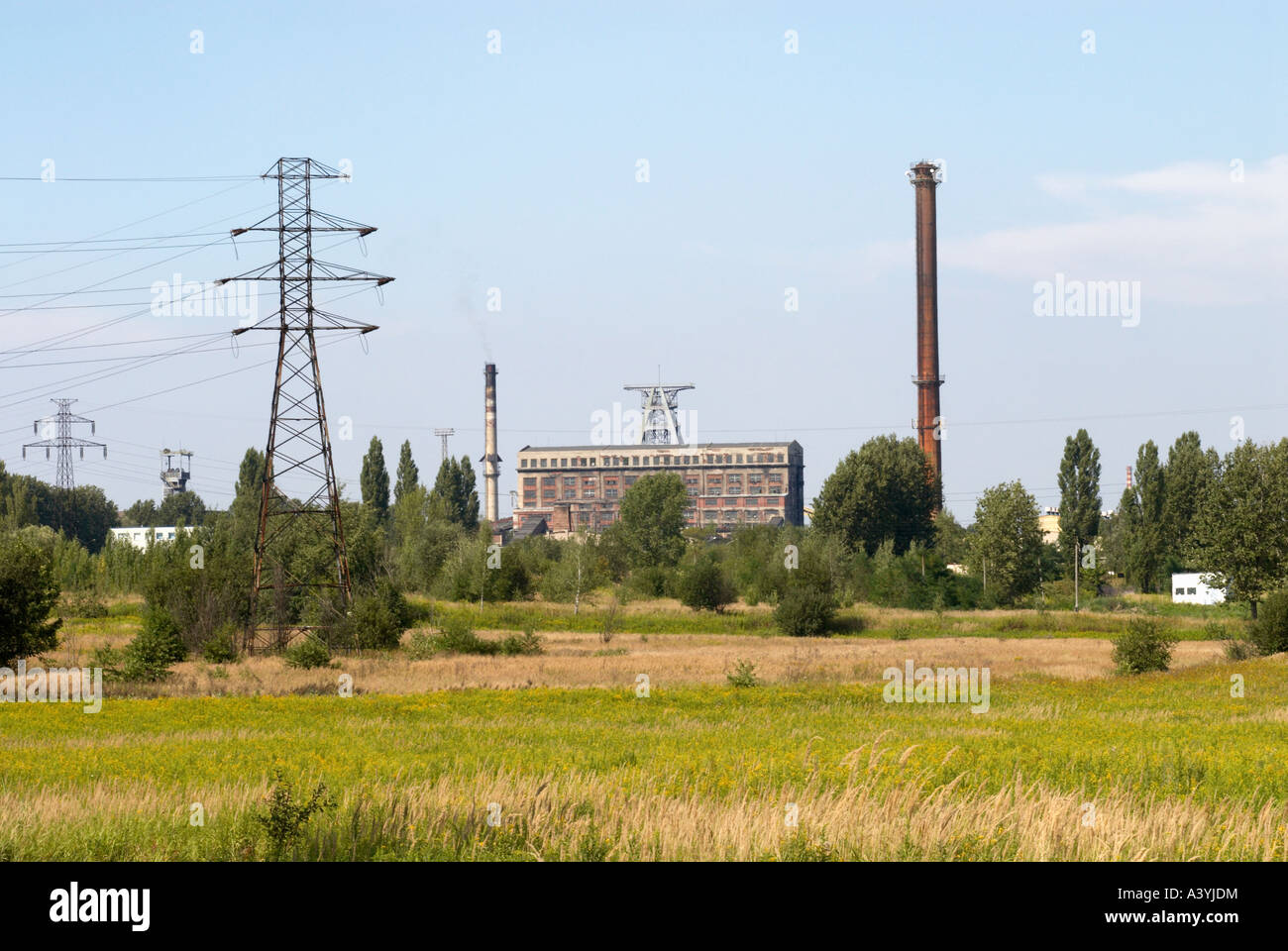 Factory in Katowice Poland Stock Photo - Alamy