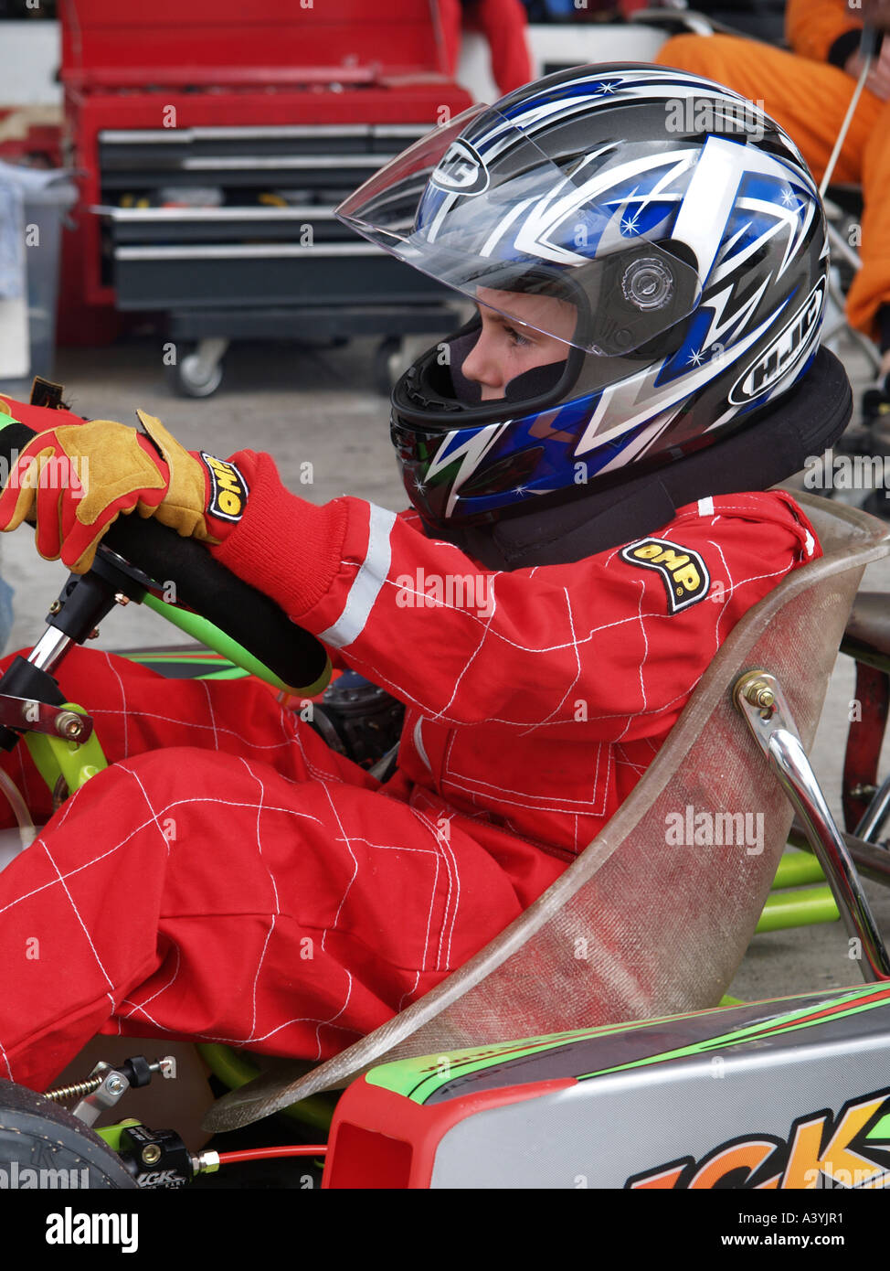 Ready to race Stock Photo - Alamy