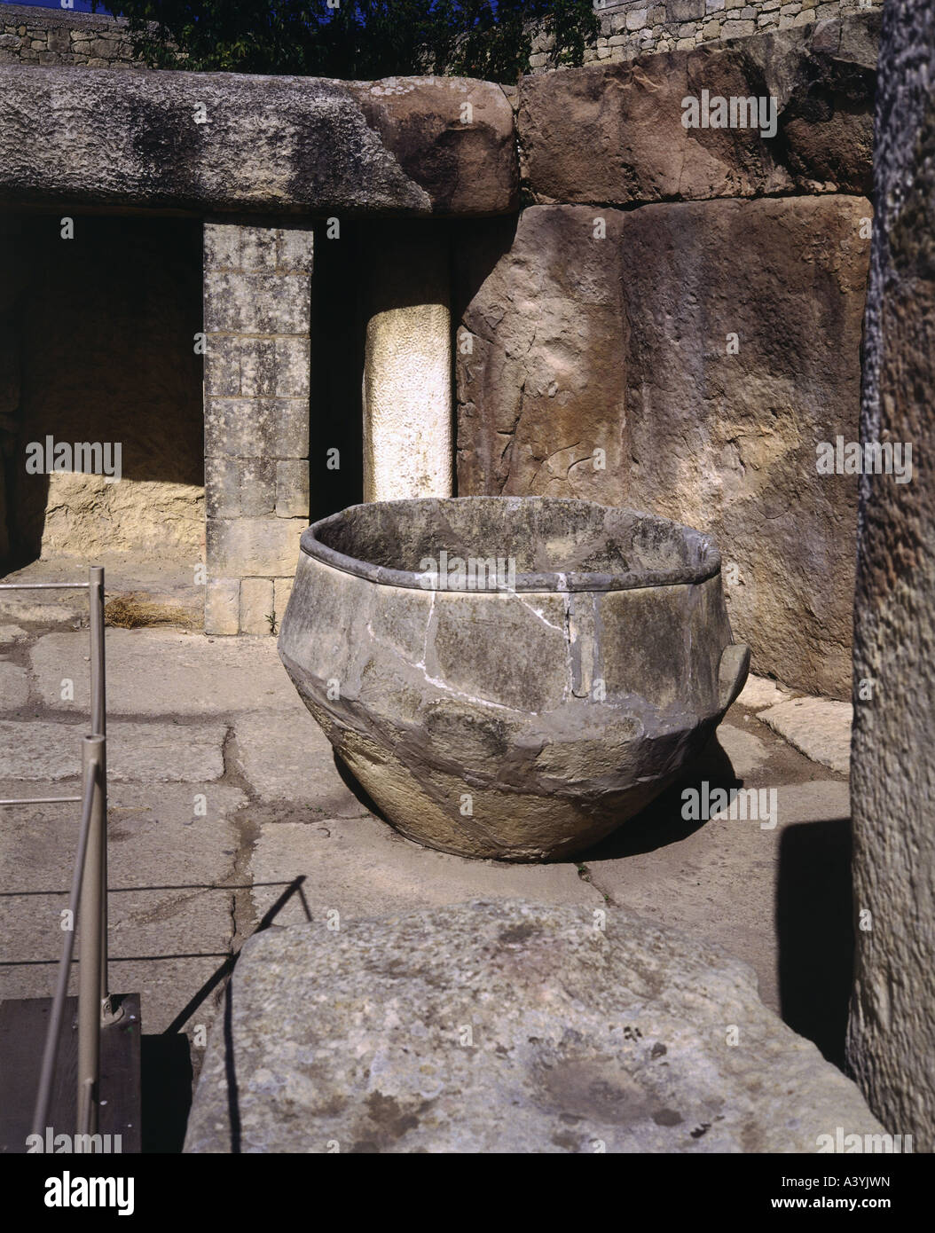 travel /geography, Malta, Hal Tarxien, buildings, central temple, stone ...