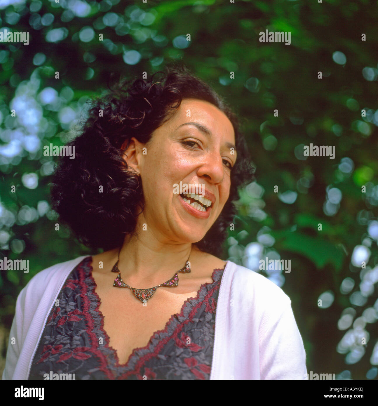 British female woman writer (Small Island) author Andrea Levy at the ...