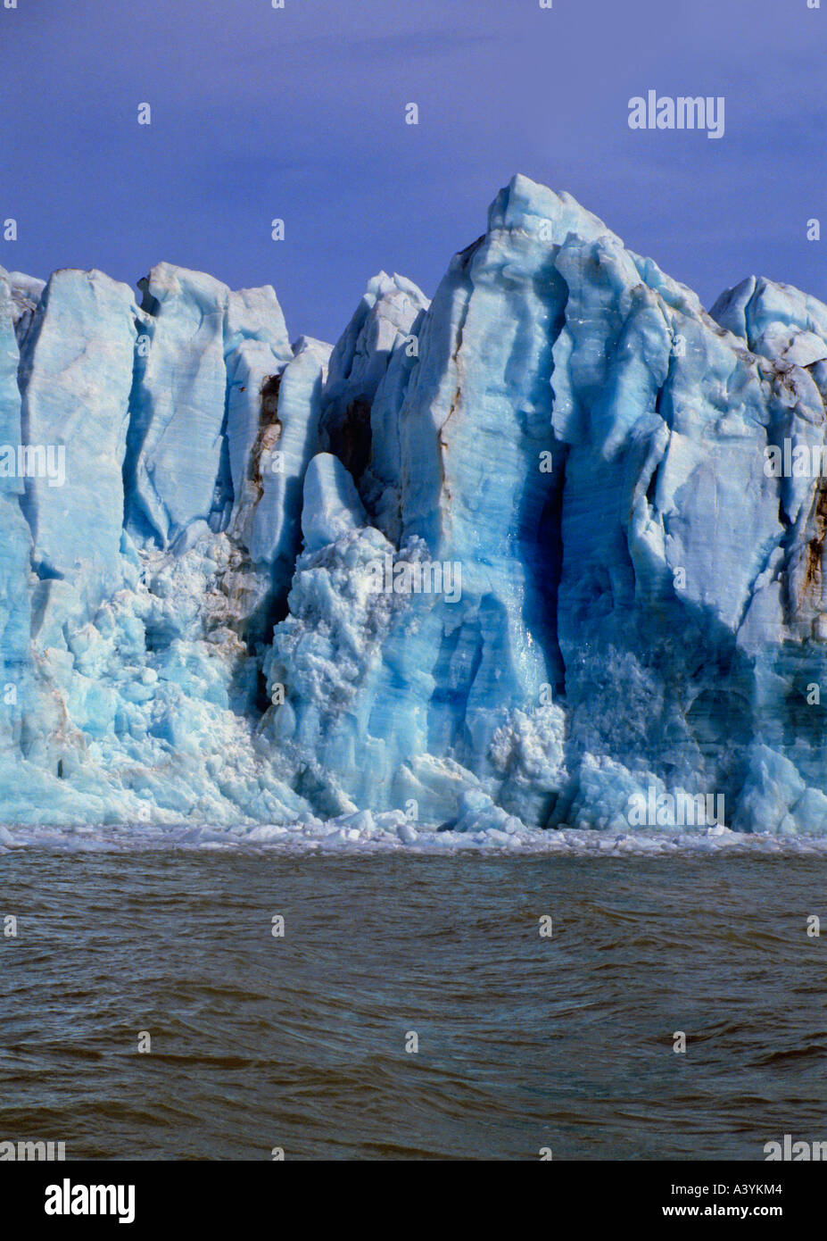 van post glacier svalbard norway Stock Photo - Alamy