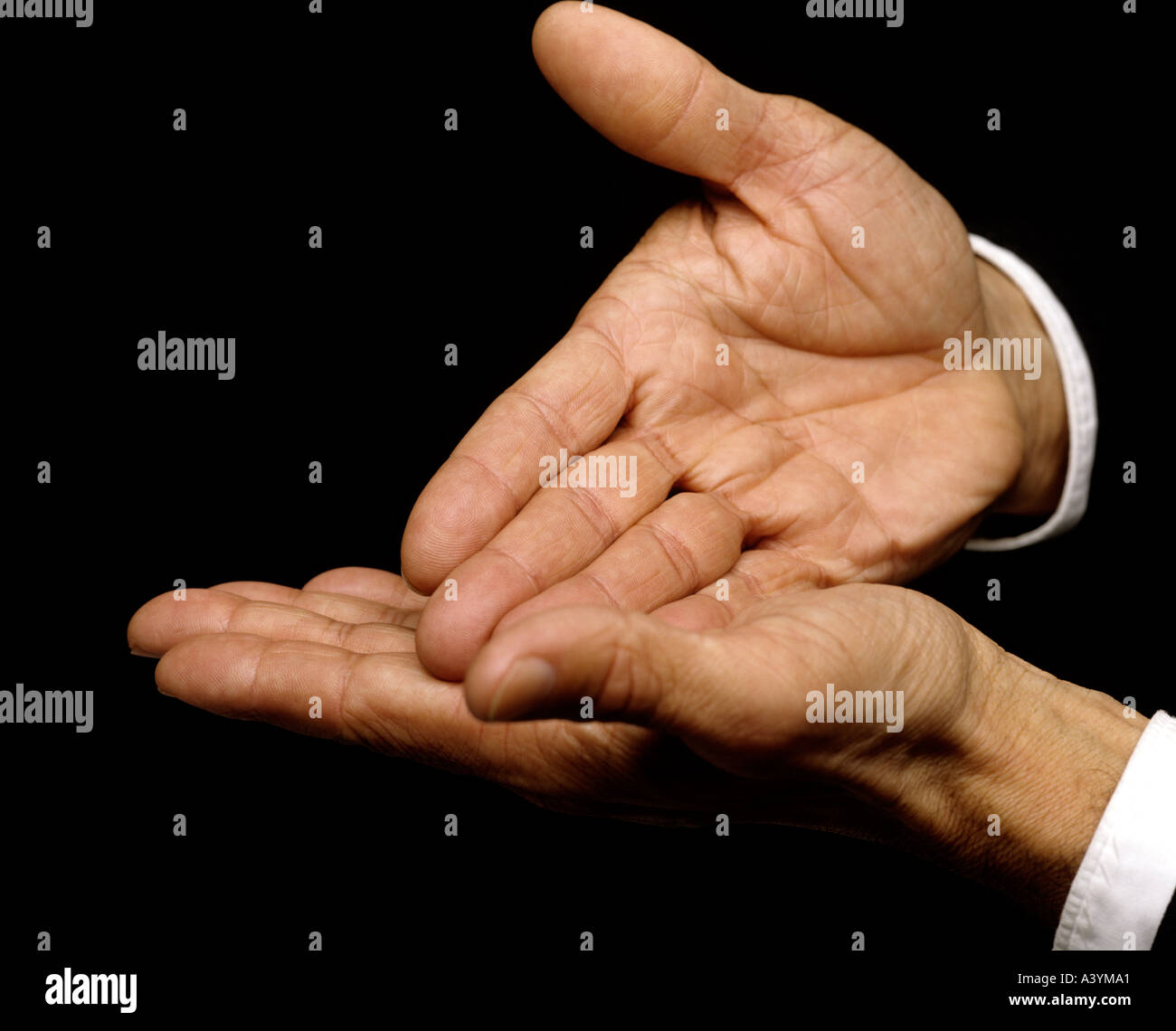 Person gesturing hands hi-res stock photography and images - Alamy