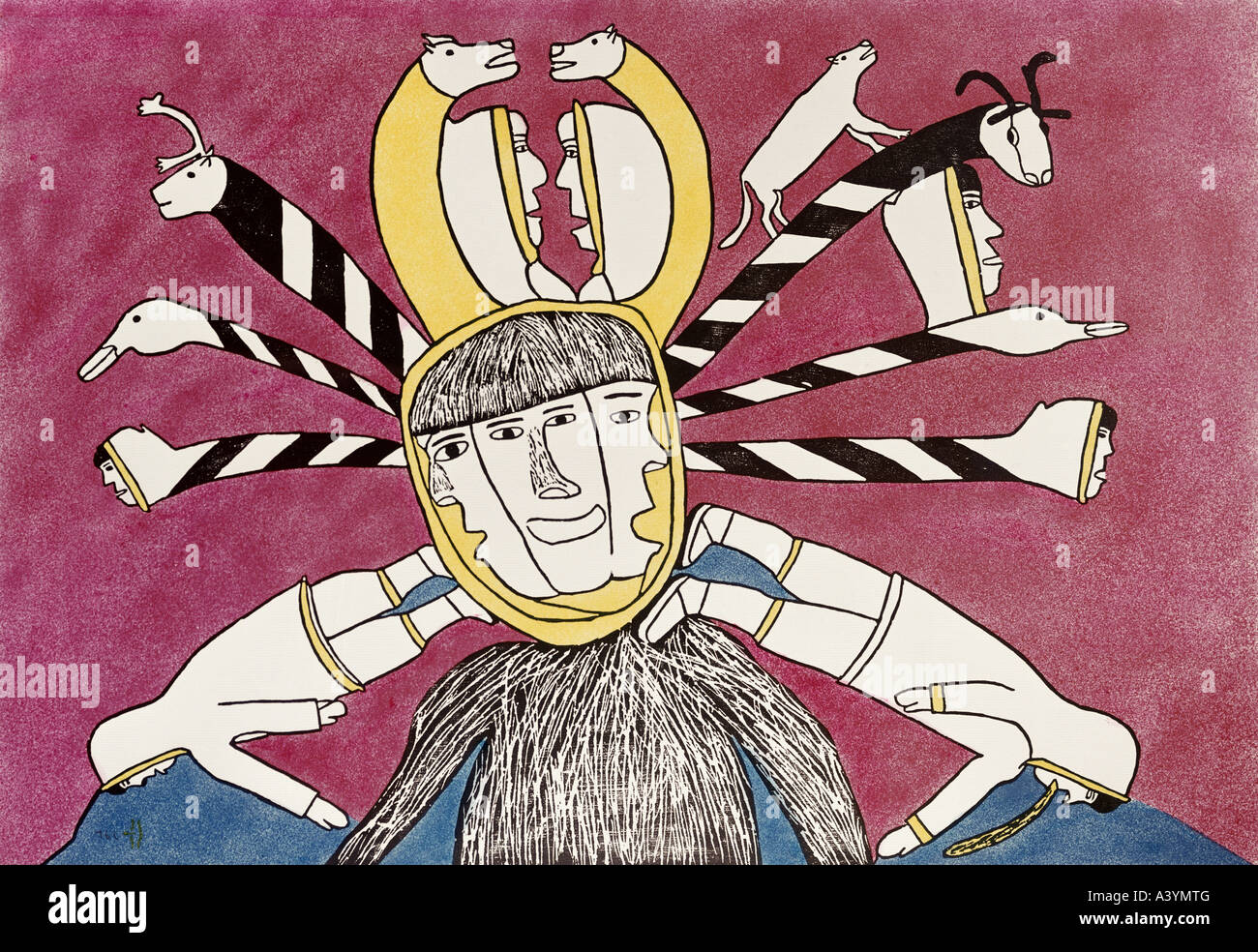 Inuit shaman hi-res stock photography and images - Alamy