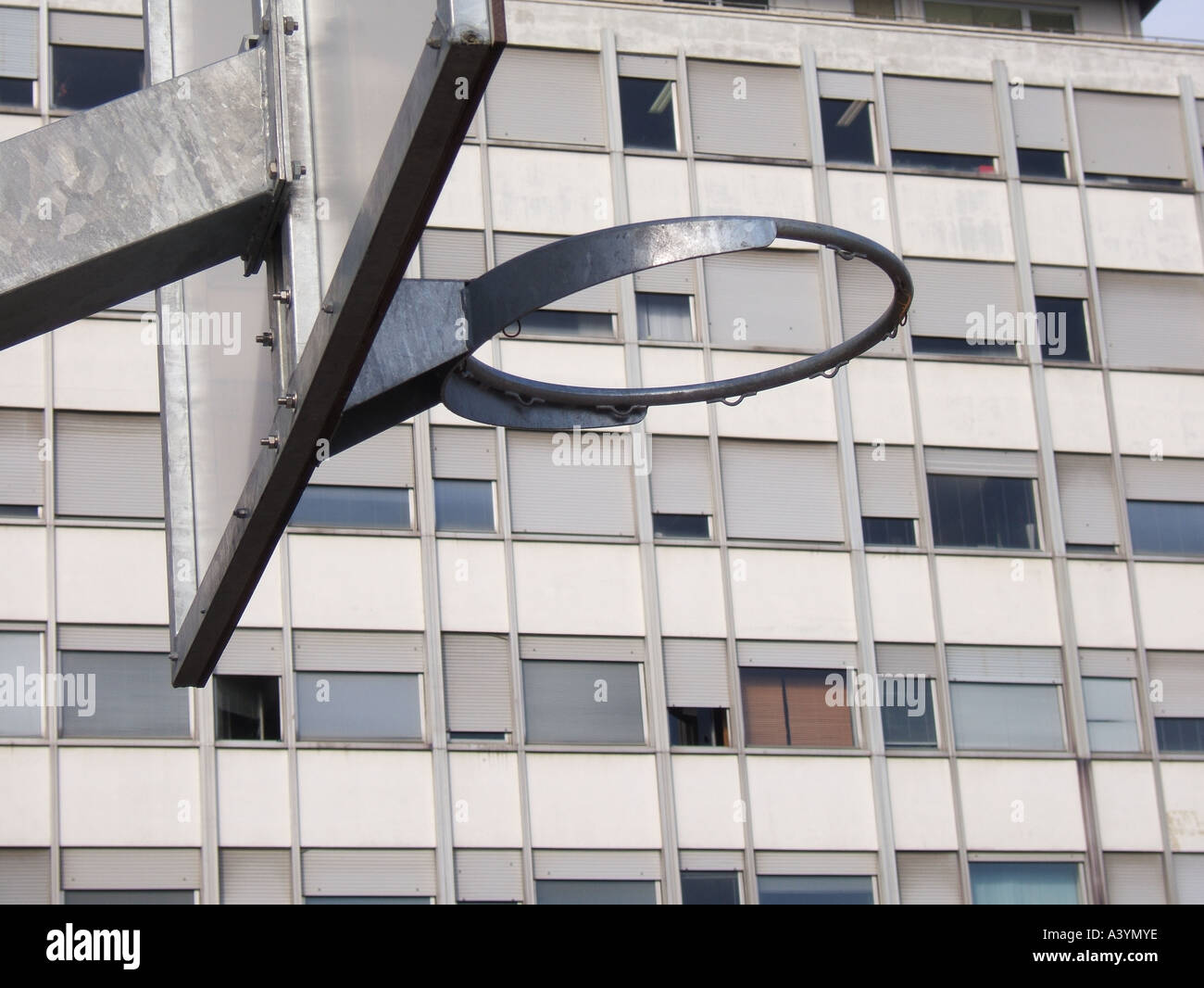 Basketball hoop closed hi-res stock photography and images - Alamy