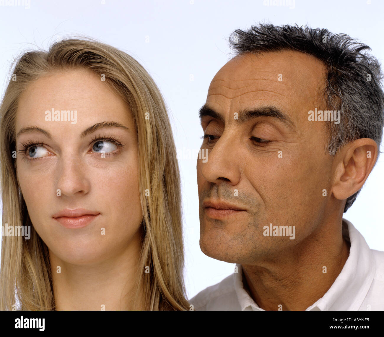mature man and young woman mating Stock Photo - Alamy