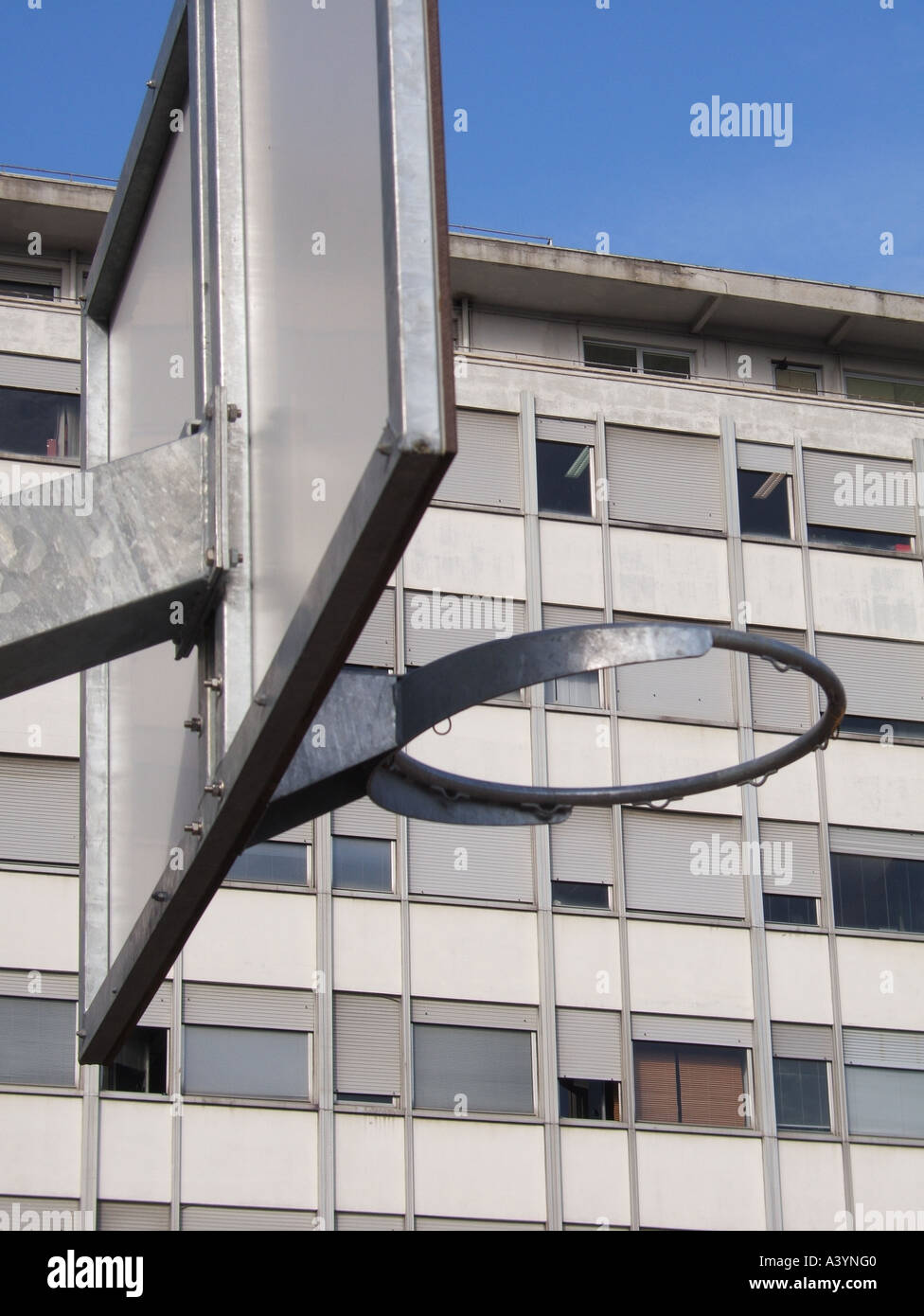 Basketball hoop closed hi-res stock photography and images - Alamy