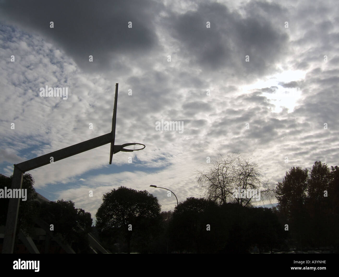 Basketball hoop closed hi-res stock photography and images - Alamy