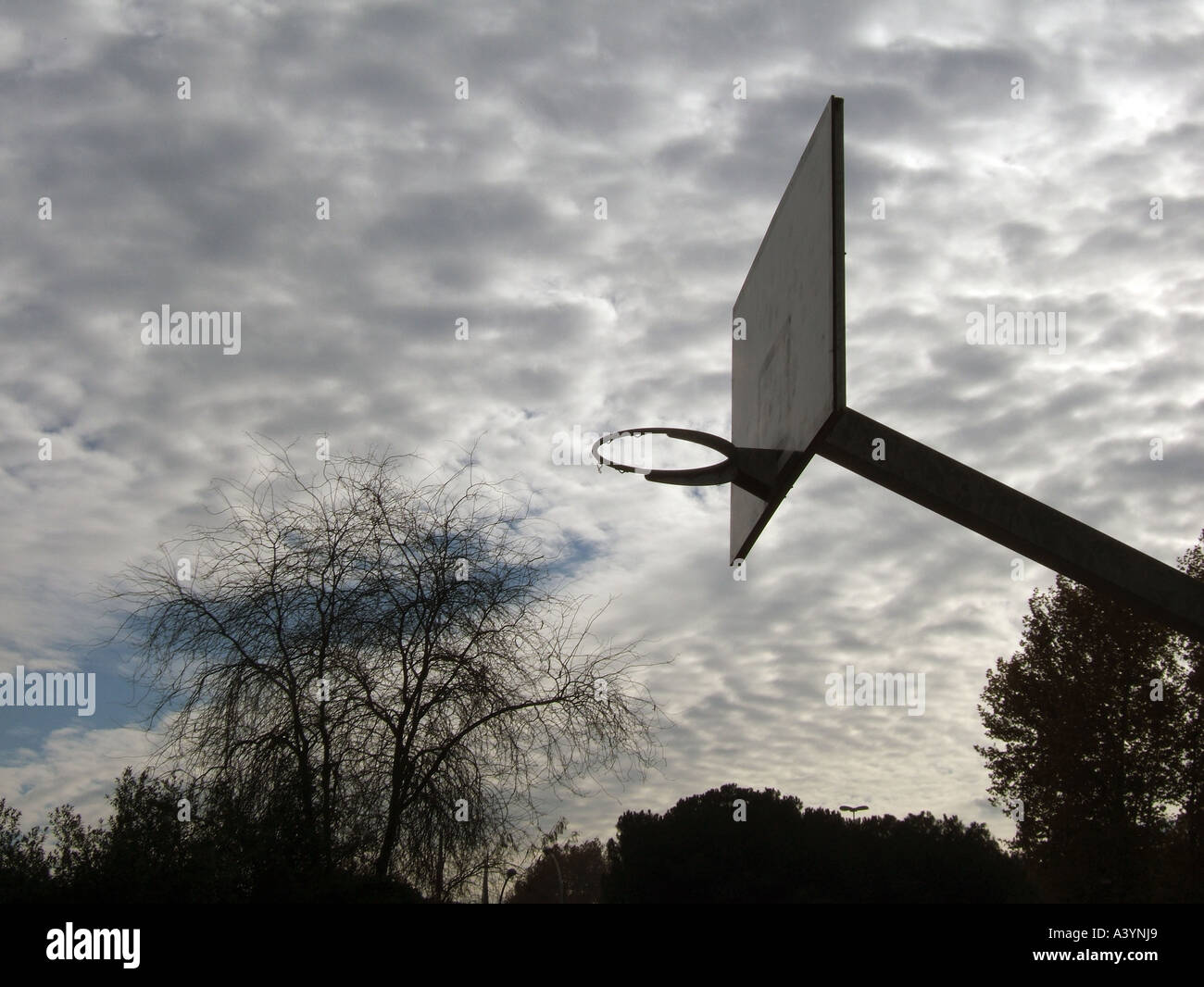Basketball hoop closed hi-res stock photography and images - Alamy
