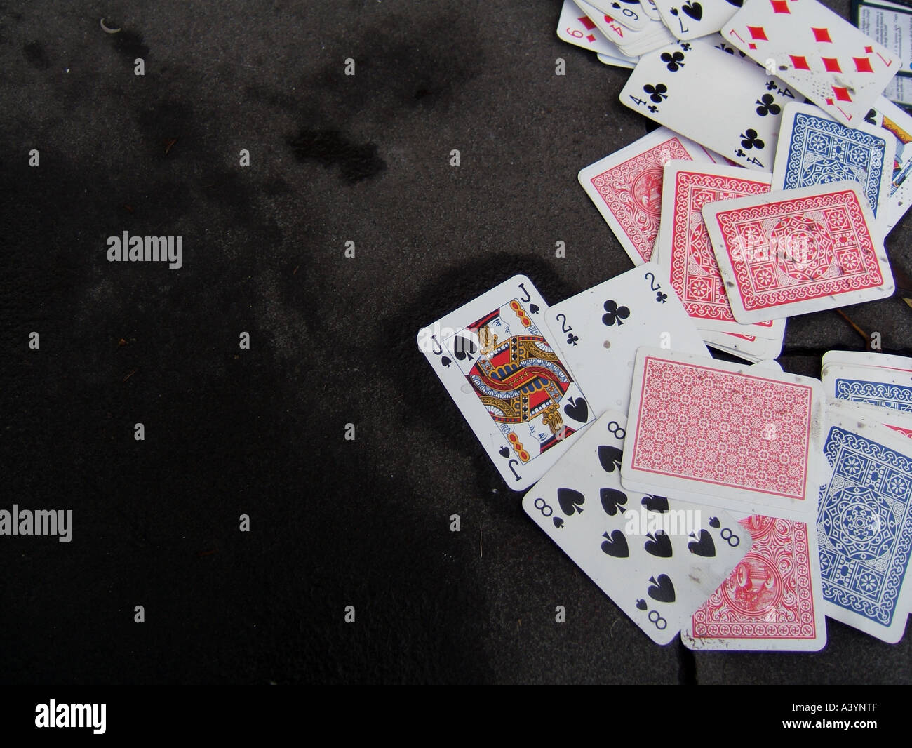 Bad good luck playing cards hi-res stock photography and images - Alamy
