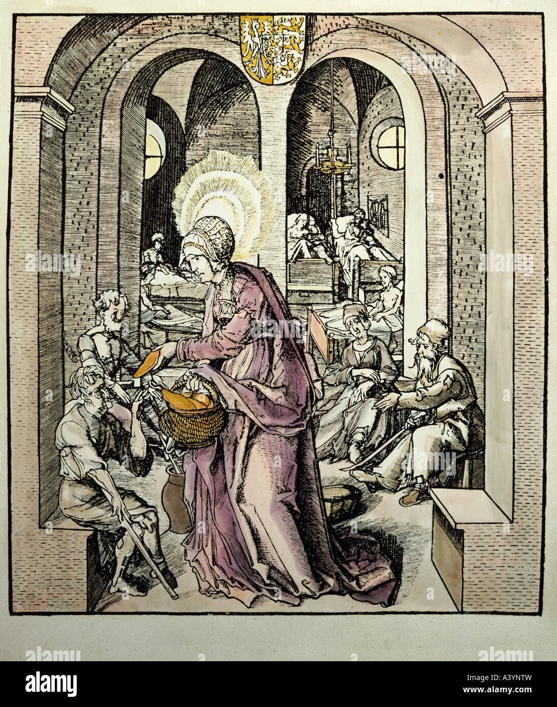 Caring for diseased at hospital hi-res stock photography and images - Alamy