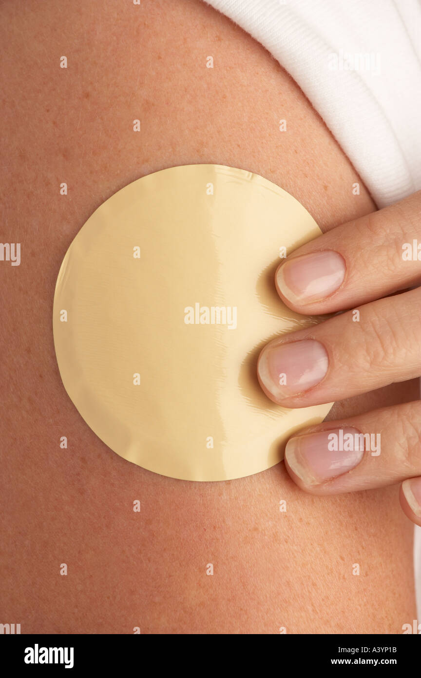 Nicotine patch hi-res stock photography and images - Alamy