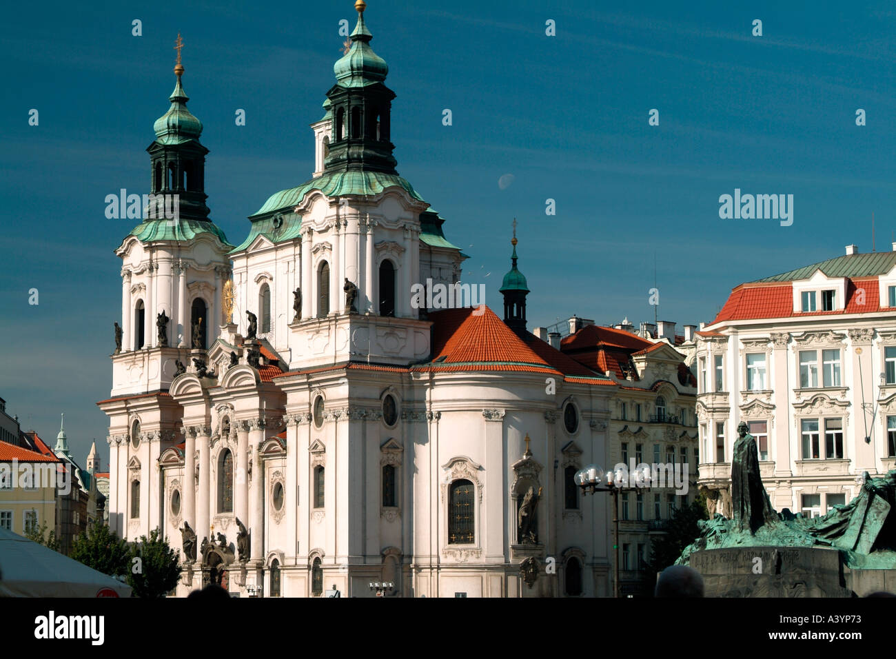 Church of St Nicholas Prague Czech Republic Stock Photo - Alamy