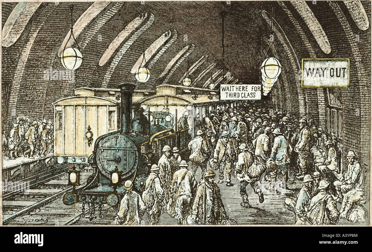 transport / transportation, public transport, subway, station, London ...