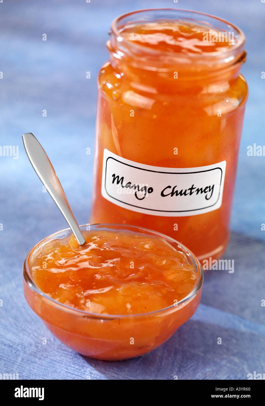 Mango chutney label hi-res stock photography and images - Alamy