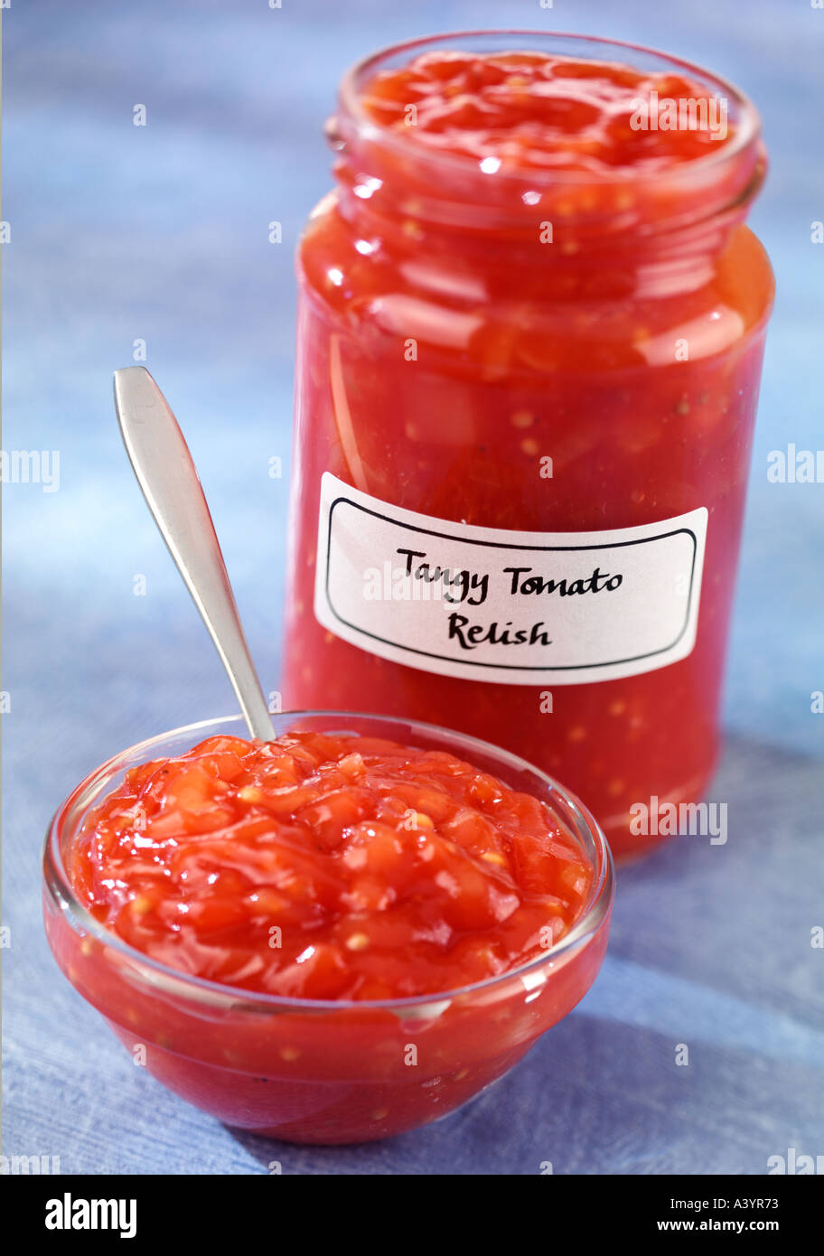 TANGY TOMATO RELISH Stock Photo - Alamy