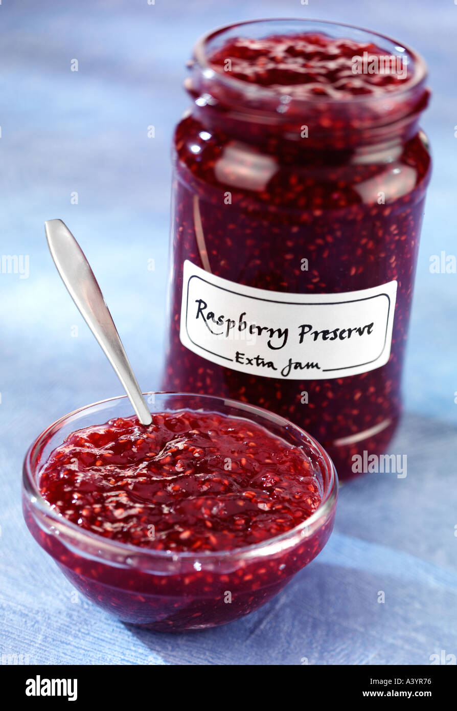 Raspberry preserve hi-res stock photography and images - Alamy