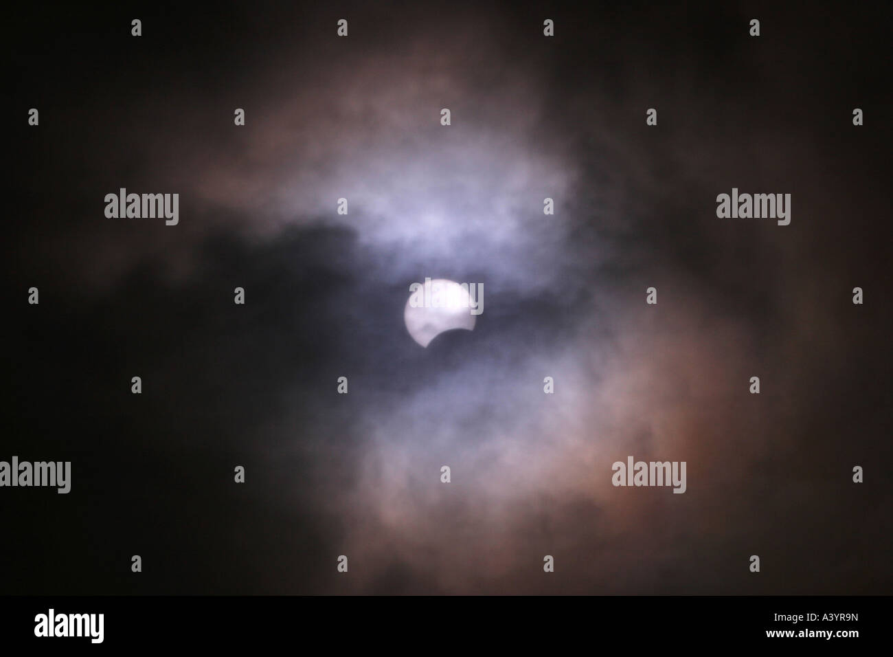 solar eclipse in Baden-Baden, Germany, Baden-Wuerttemberg, Baden-Baden ...