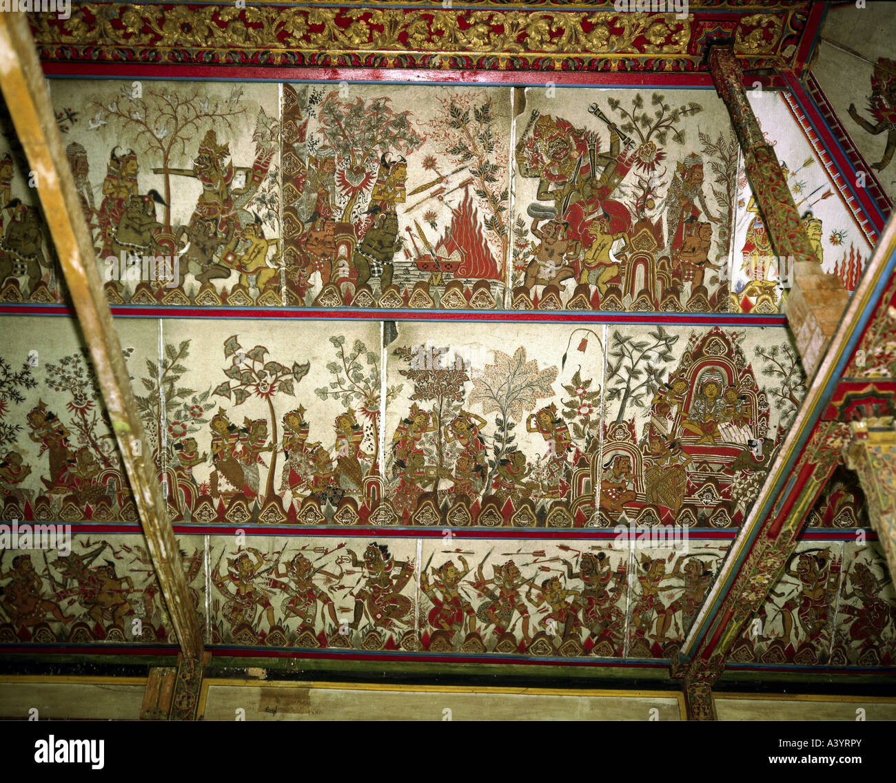 travel /geography, Indonesia, Bali, Klungkung, buildings, Kerta Gosa ...