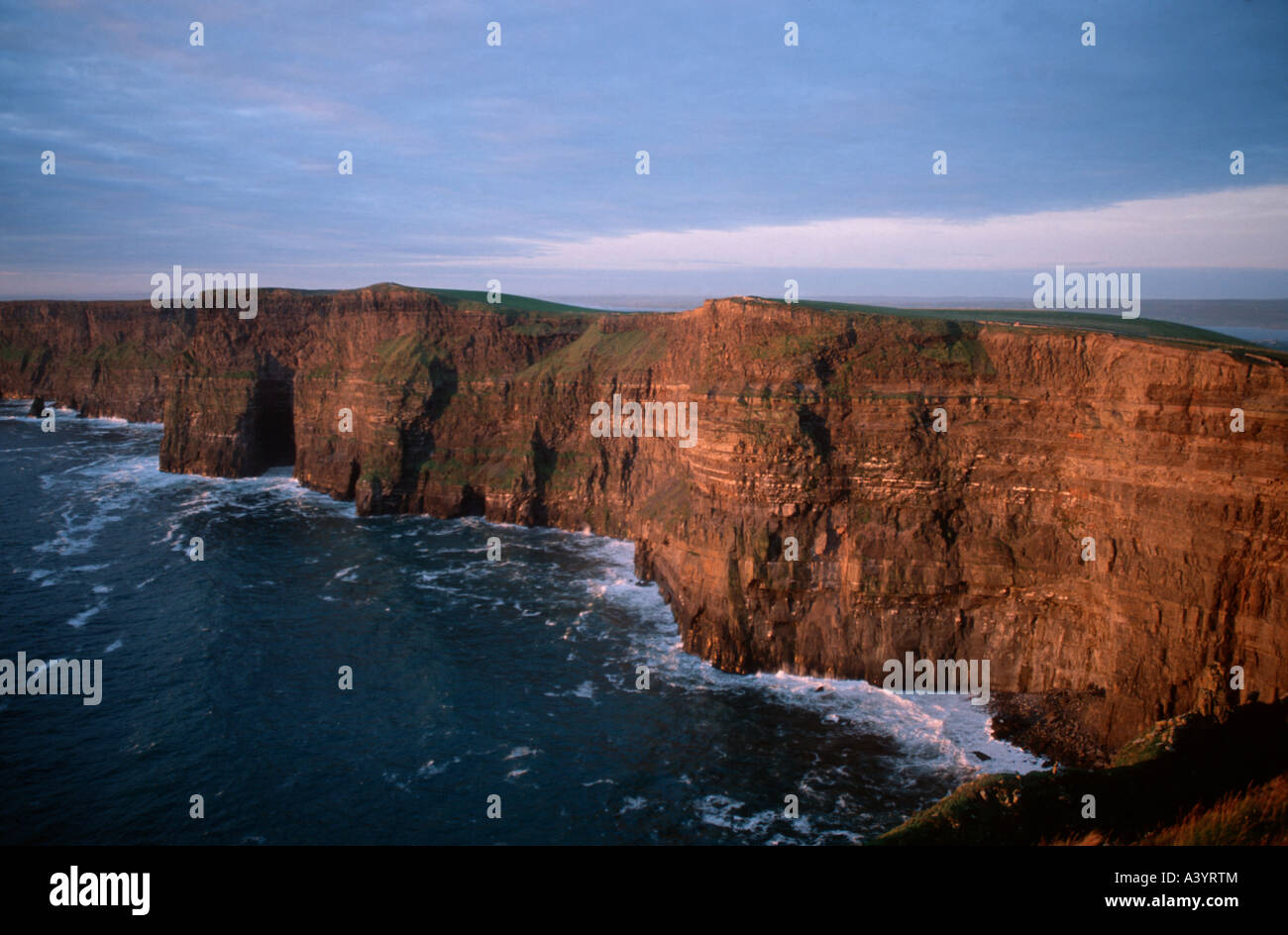 steep coast, Grossbritannien, Scotland, Cliffs of Moher Stock Photo - Alamy