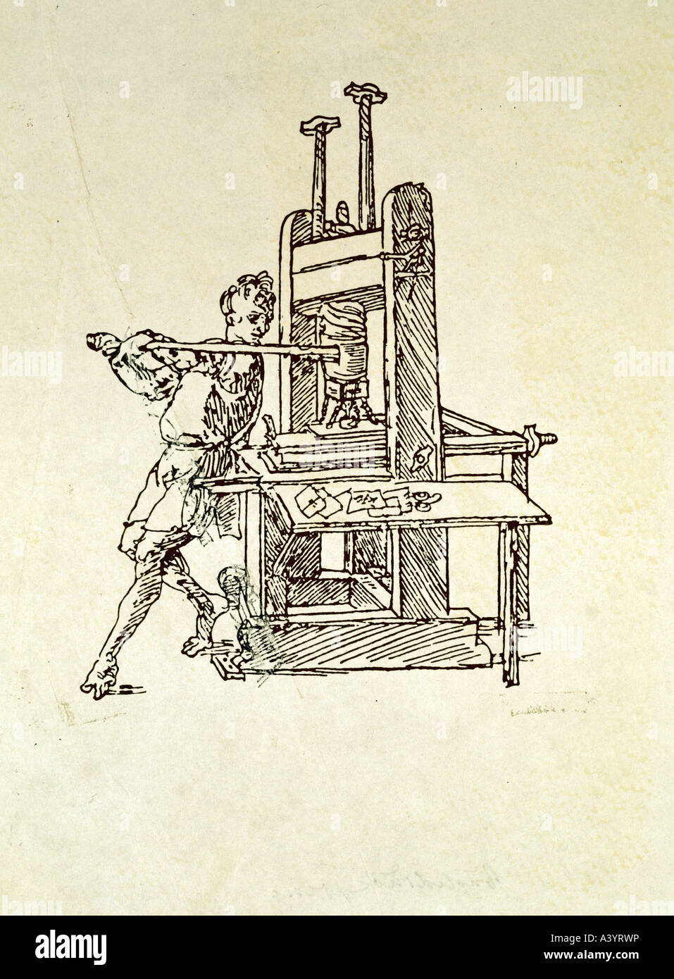 Drawing printer hi-res stock photography and images - Alamy