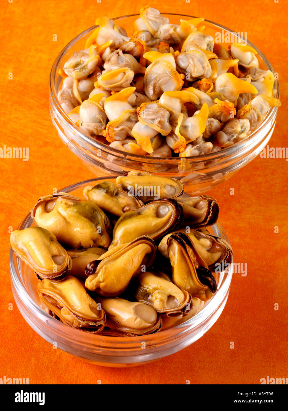 WELSH MUSSELS AND COCKLES Stock Photo - Alamy