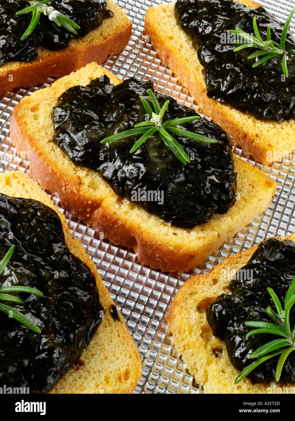 WELSH LAVA / LAVER BREAD WITH ROSEMARY Stock Photo - Alamy
