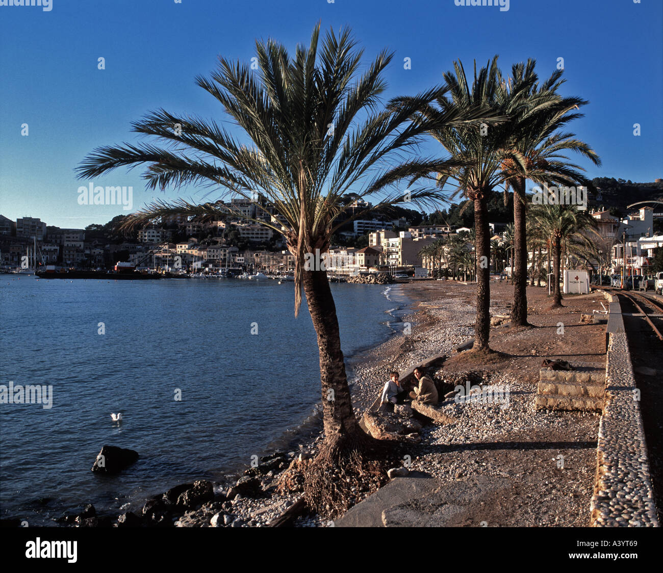 Es Port Soller Mallorca Stock Photo - Alamy